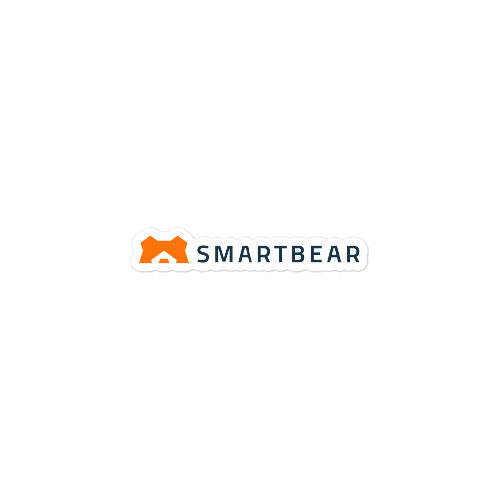SmartBear Horizontal Sticker – SmartBear Swag Shop