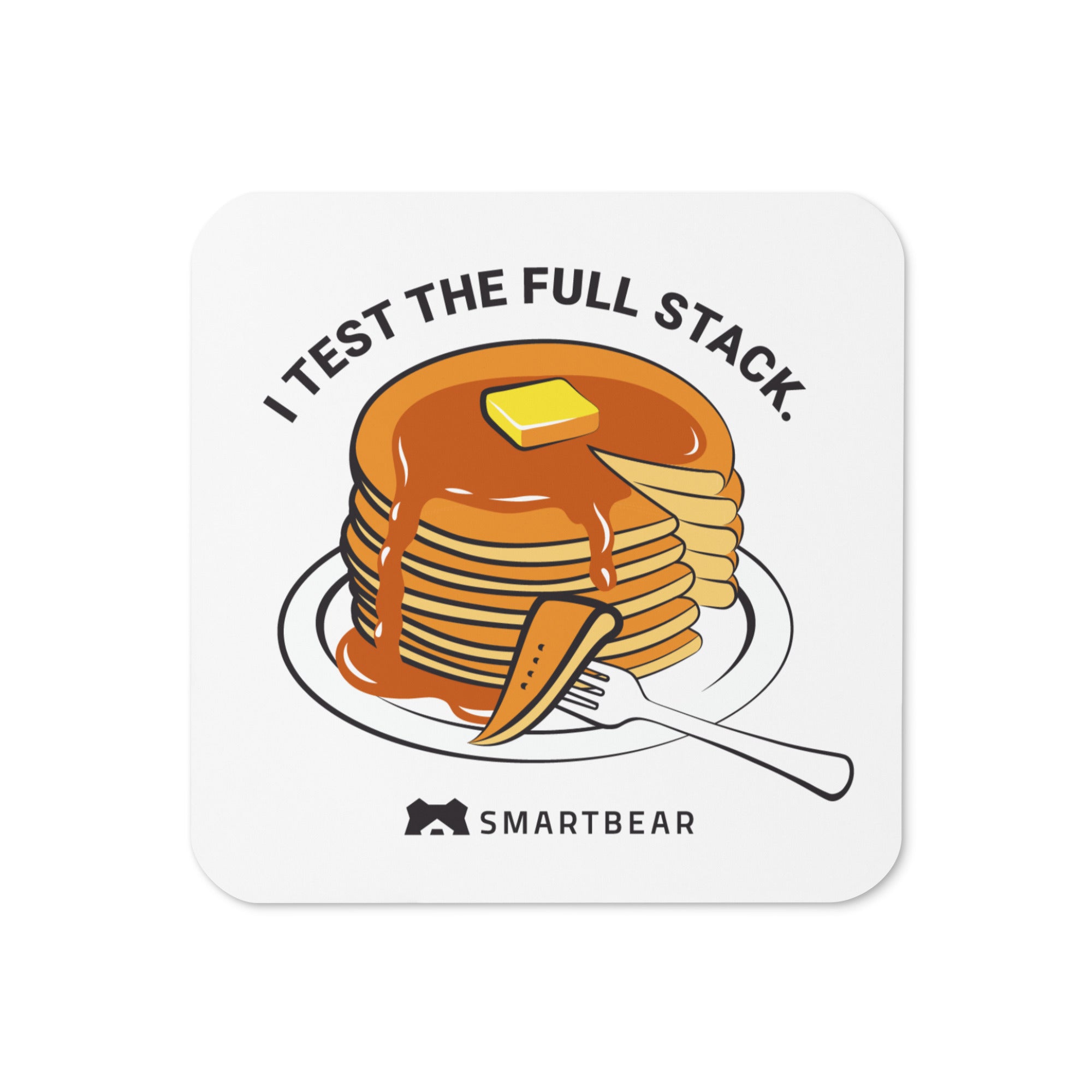I Test the Full Stack Cork-backed Coaster – SmartBear Swag Shop