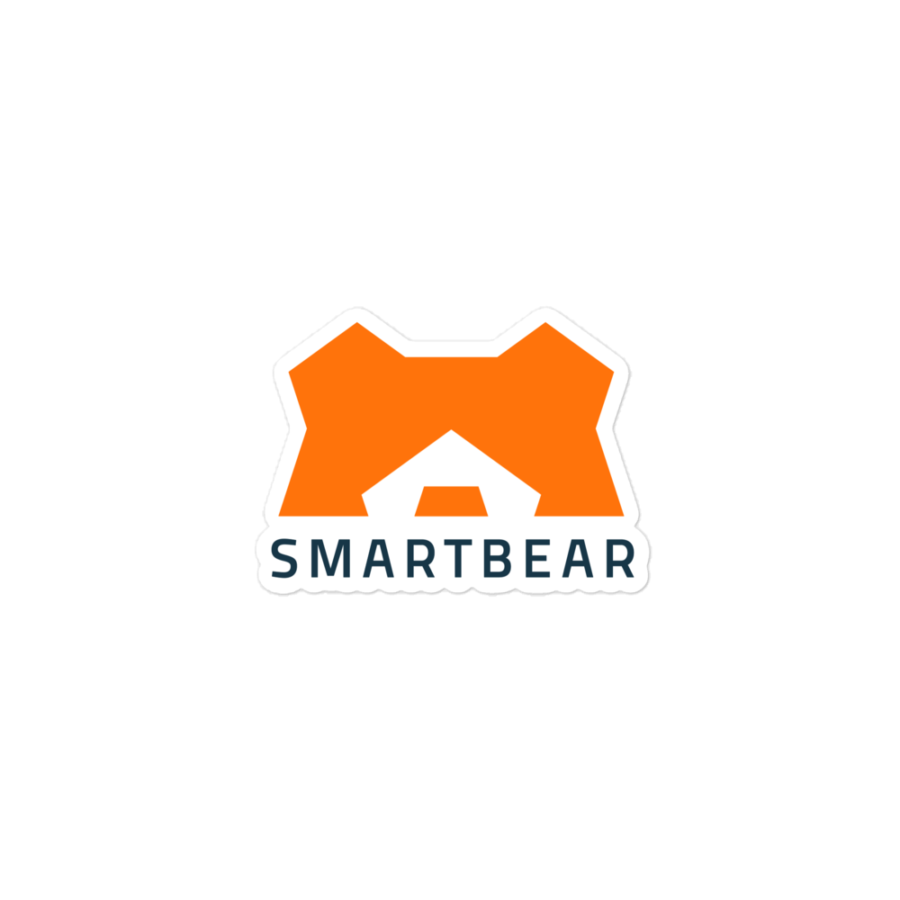SmartBear Vertical Logo Sticker – SmartBear Swag Shop